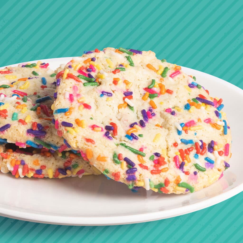 Gluten Free Confetti Cookies - Emily Kate's Gluten Free Bakery